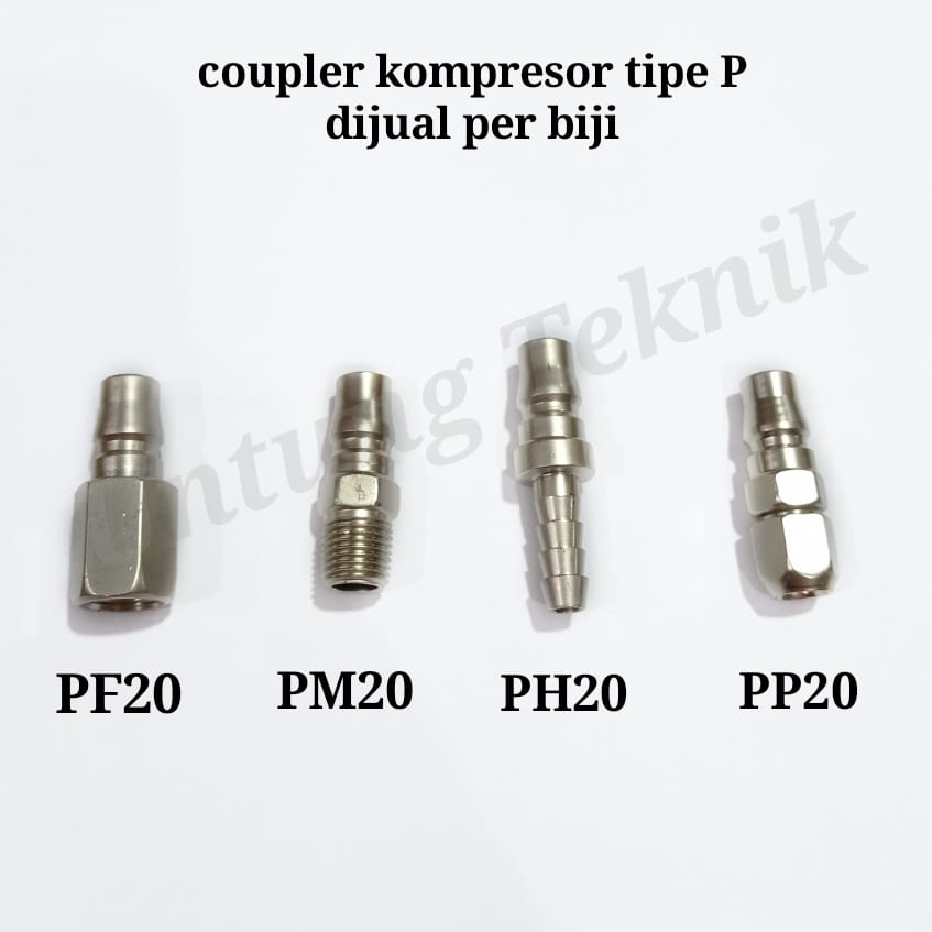 Jual COUPLER ANGIN tipe PF / PM / PH / PP 20mm | Shopee Indonesia