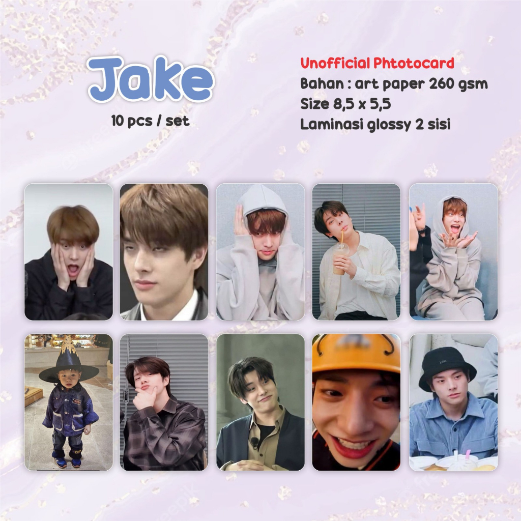 Jual Photocard Enhypen Unofficial Meme Face | Shopee Indonesia