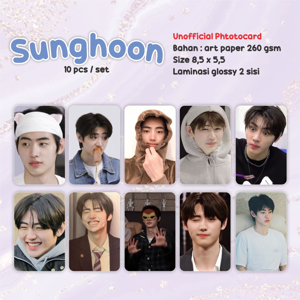 Jual Photocard Enhypen Unofficial Meme Face | Shopee Indonesia