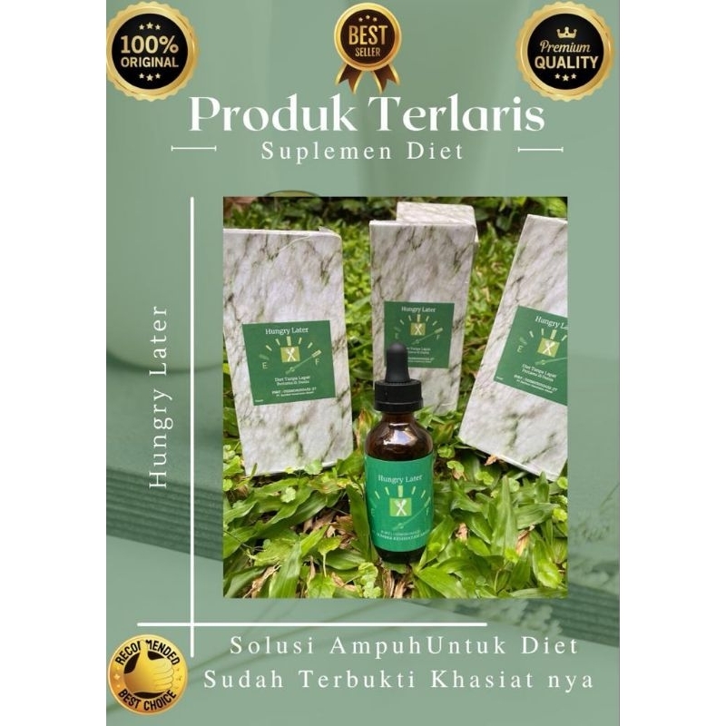 Jual Hungry Later Drop Herbal Penahan Lapar Stamina Tetap Terjaga ...