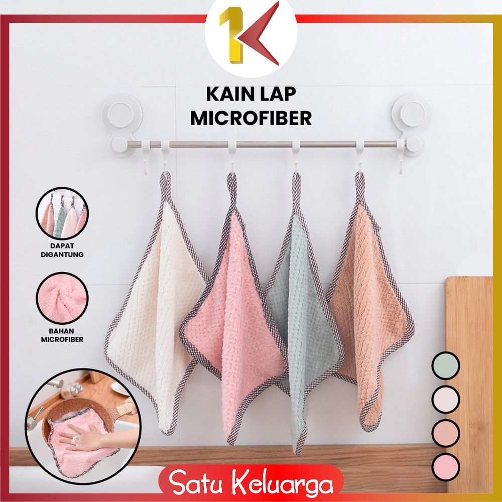 Jual SK-C865 Kain Lap Tangan Gantung Lap Microfiber Lembut Serbaguna ...