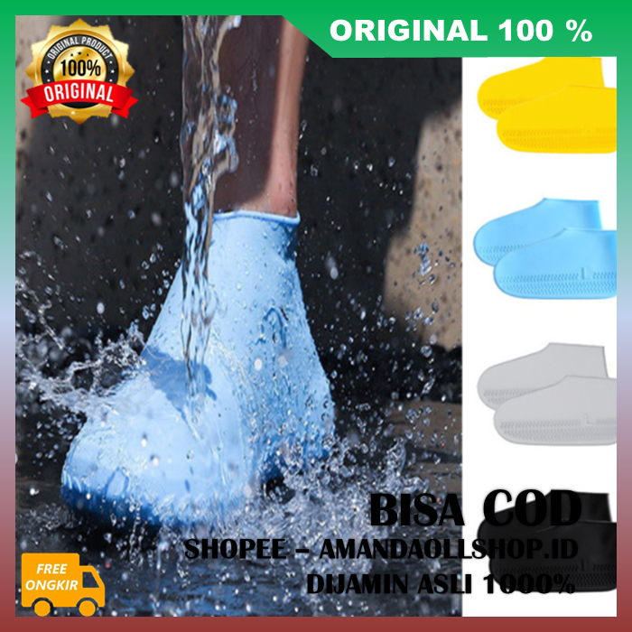 Jual BELI 1 GRATIS 1 Silikon Pelindung Sepatu Cover Sepatu Karet M Anti ...