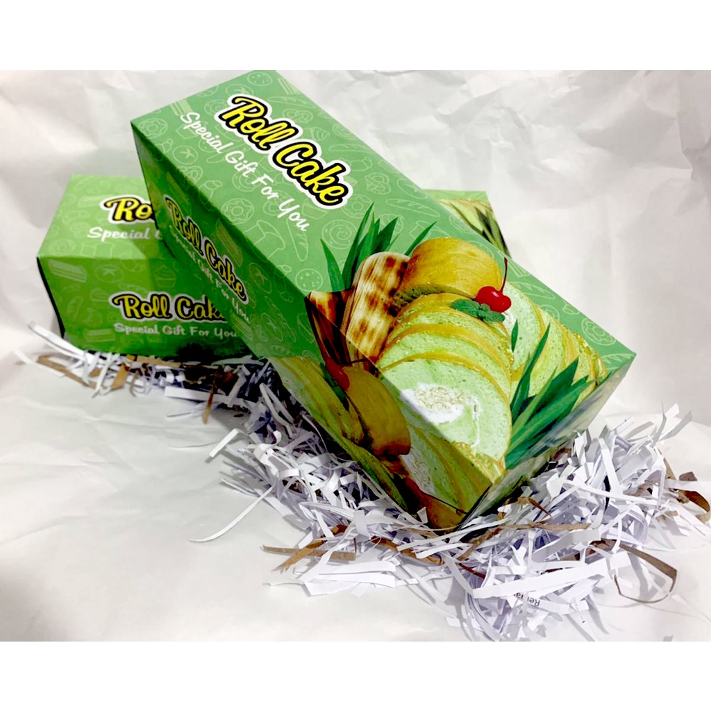 Jual Kotak Bolu Gulung @10 Lembar ( 2 UKURAN ) | Shopee Indonesia