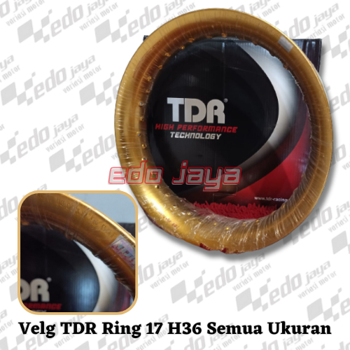 Jual (PROMO) Rim Velg Velk Pelk TDR U Shape Bulat Ring 17 Ukuran 215 ...