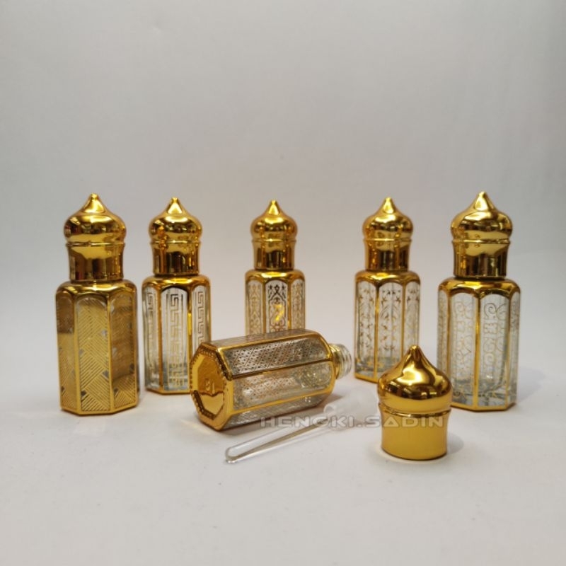 Jual Botol parfum kubah kosong 12ml botol tola stick kubah cantik ...