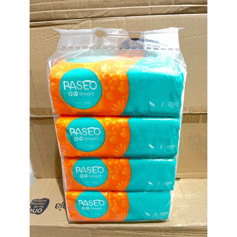Jual Tissue paseo 200 sheet paket 1 tenteng | Shopee Indonesia