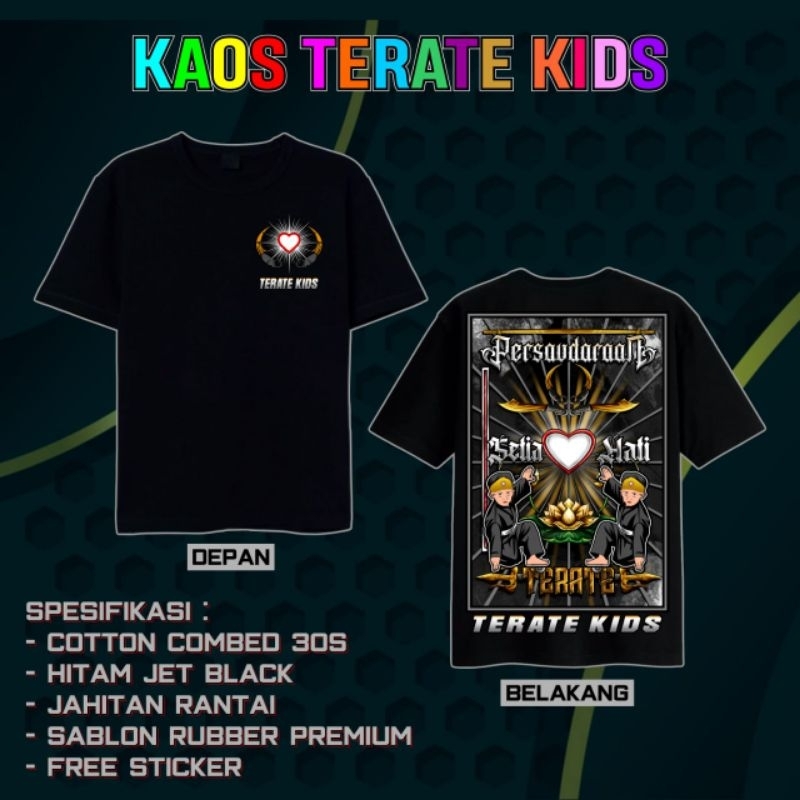 Jual Kaos Terate kids Artwork 1 kaos Psht anak , kaos sang penerus Kaos ...