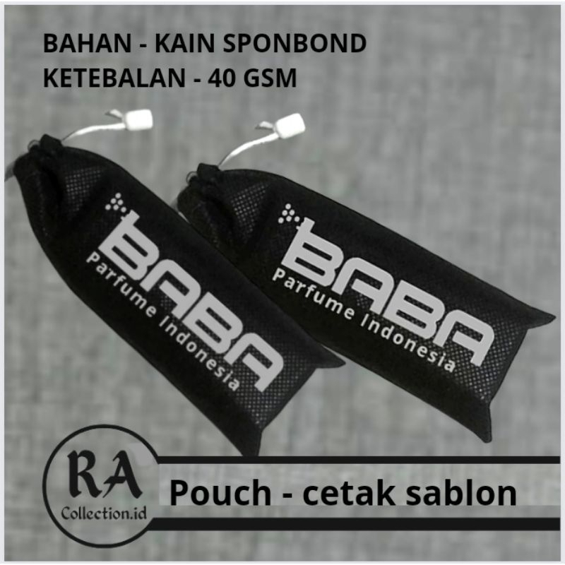 Jual BS 50G - POUCH/SARUNG PARFUM CETAK SABLON BABA PARFUM | Shopee ...