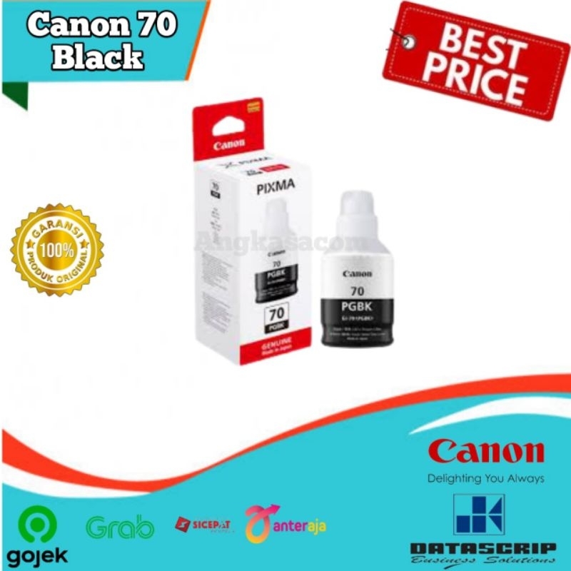 Jual Tinta Canon GI-70 GI-70 PGBK Black Original Ink Bottle | Shopee ...