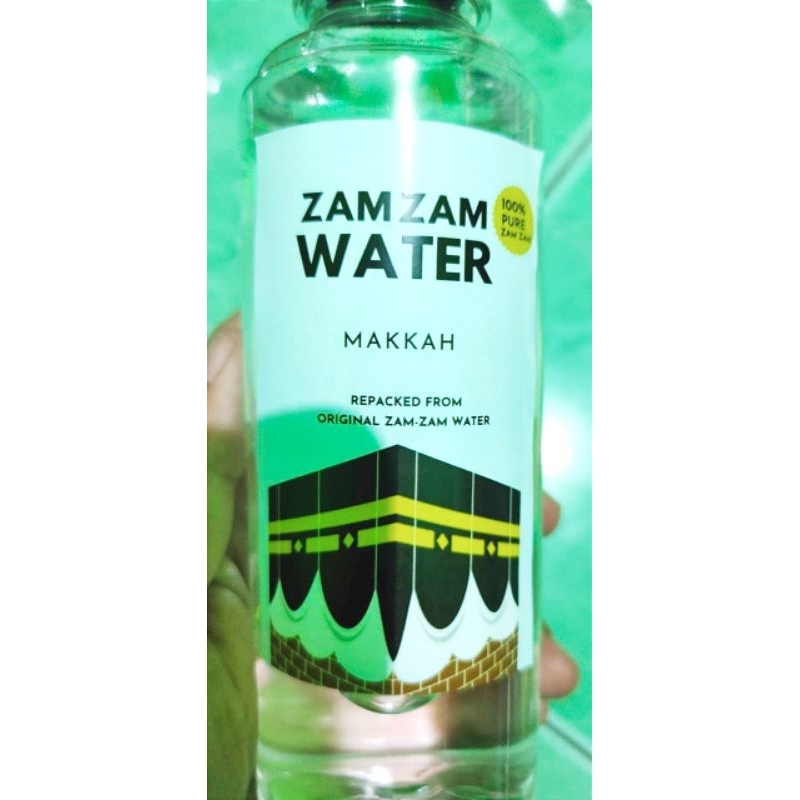 Jual Stiker Zam Zam Water Sticker Air ZamZam Label Kemasan Botol Oleh ...