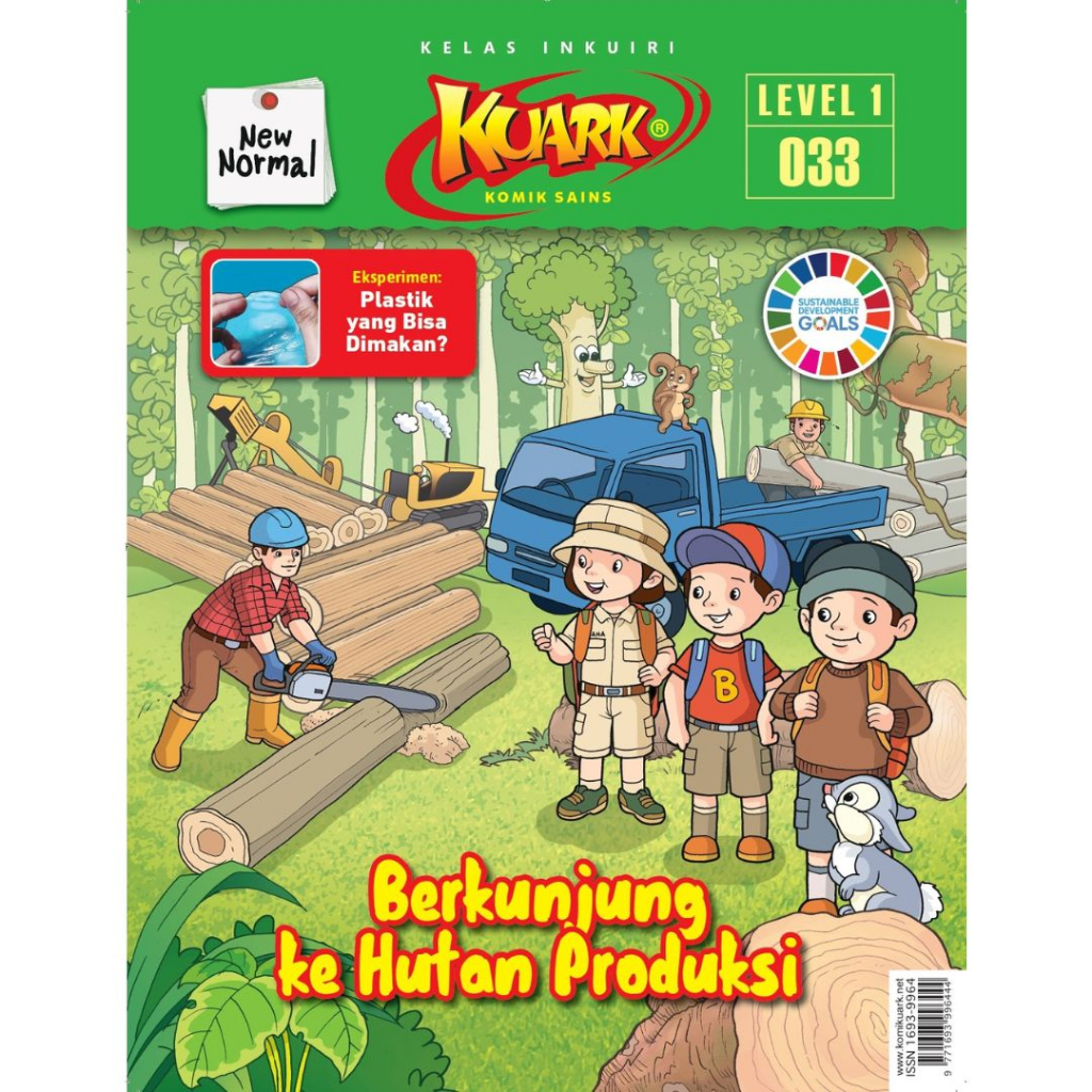 Jual KUARK Komik Sains Level I Nomor 033 New Normal - Materi OSK 2024 | Shopee Indonesia