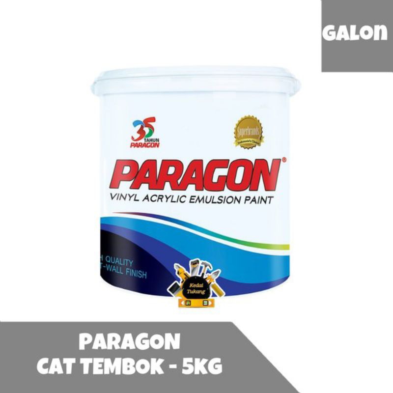 Jual cat tembok paragon 5kg warna | Shopee Indonesia