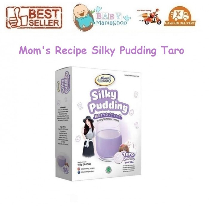 Jual SILKY PUDDING Mom's Recipe Taro155 gr | Shopee Indonesia