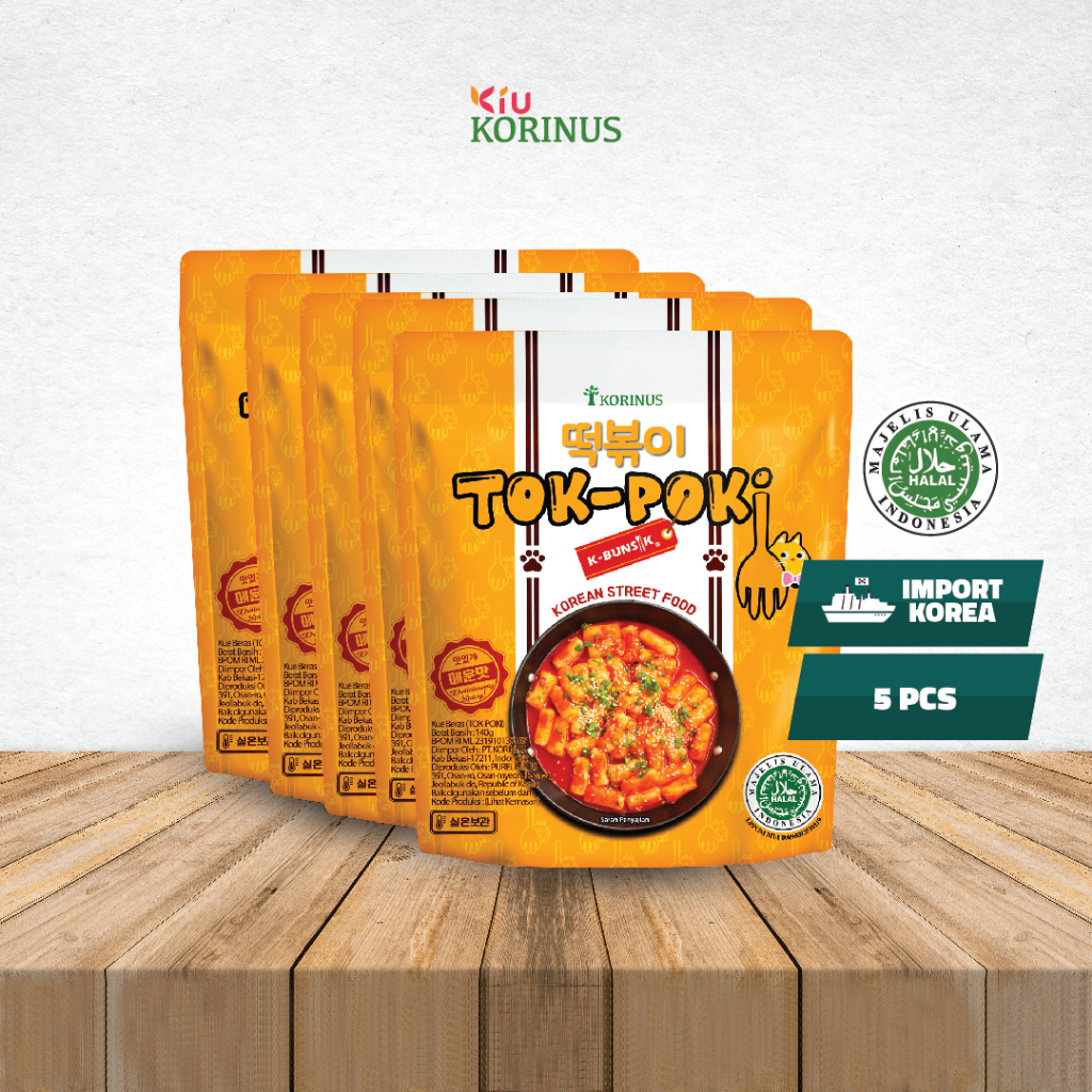 Jual PAKET HEMAT Korinus K - Bunsik Tokpoki 5 PCS | Shopee Indonesia