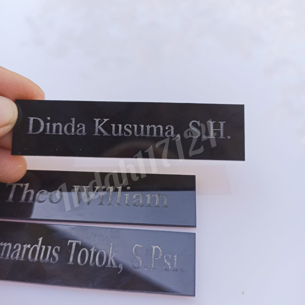 Jual NAME TAG AKRILIK MURAH | Shopee Indonesia