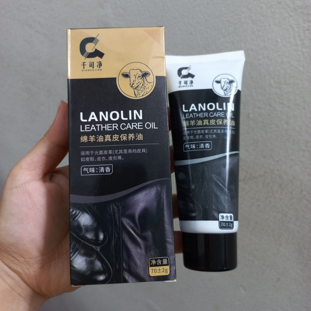 Jual Lanolin Leather Care Oil Semir Sepatu Shoe Polish Perawatan Sepatu ...