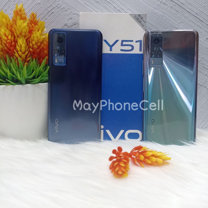 Jual Vivo Y51 + Y51A 8/128 GB Handphone Second Bekas Fullset | Shopee ...