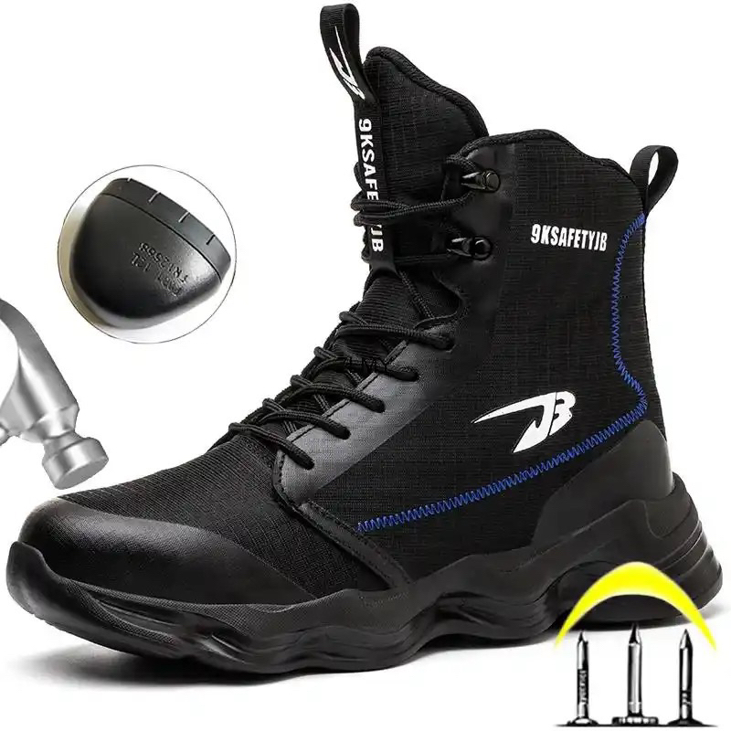 Jual Sepatu Safety Sneakers Terbaik JBS 9991 Ujung Baja Tahan Tusukan ...