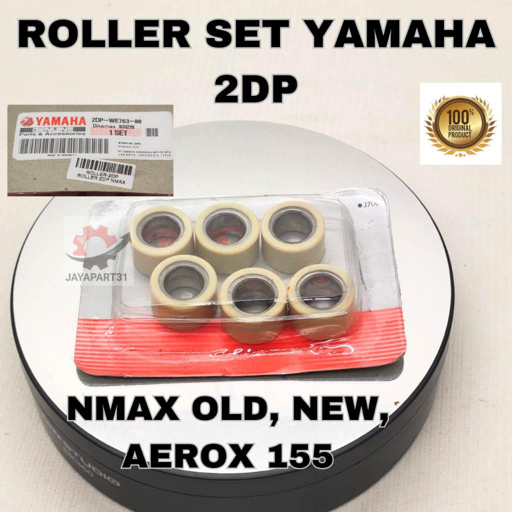Jual ROLLER SET YAMAHA 2DP KUALITAS ASLI ORIGINAL NMAX OLD, NEW, AEROX ...