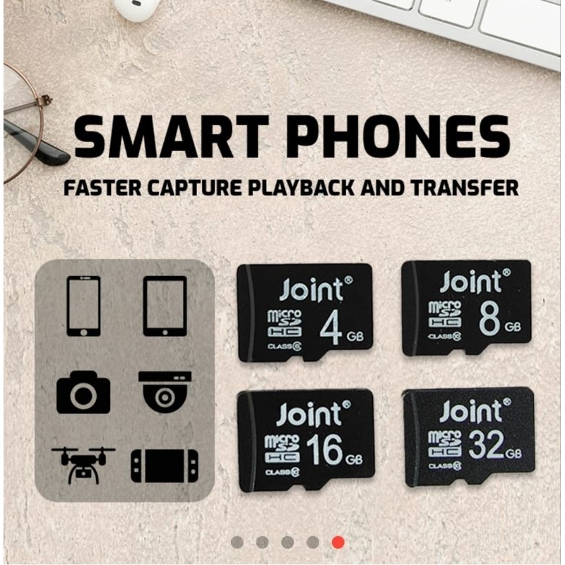 Jual MEMORY CARD / MMC / MICRO SD / KARTU MEMORYORIGINAL JOINT CLASS 10 ...