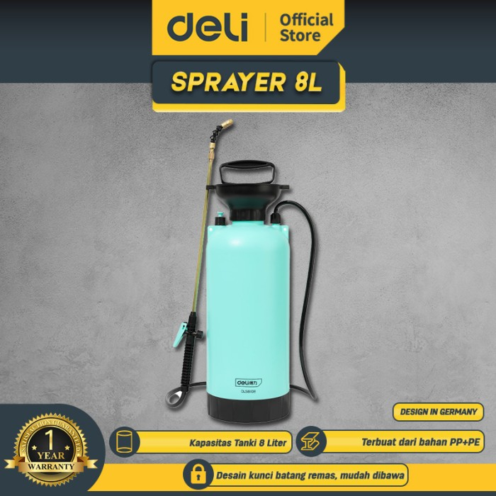 Jual Deli Sprayer 8 Liter / Alat Semprot Tanaman /Hama/Desinfektan ...