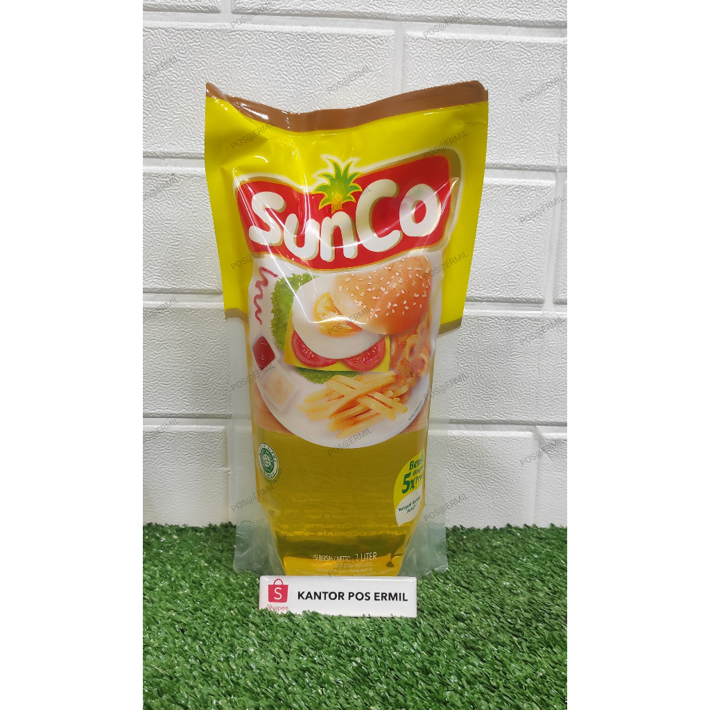Jual MINYAK GORENG SUNCO 1 L / 1 LITER (POUCH) | Shopee Indonesia