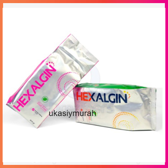 Jual Bahan Cetak Gigi Alginate HEXALGIN Hijau dan Pink | Shopee Indonesia