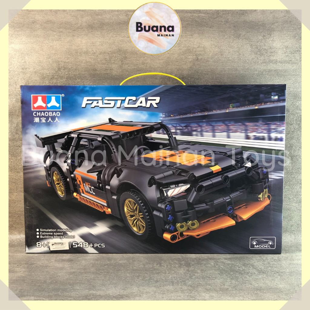 Jual Bricks CHAOBAO Mustang Hobby Model Sport Race Car Mainan Edukasi ...