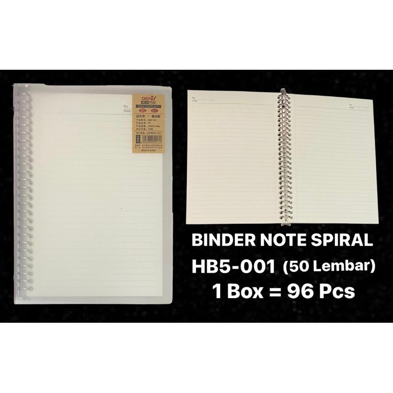 Jual BINDER NOTE B5 NOTEBOOK Spiral Fancy Lucu B5/ MAP BINDER B5 HB5 ...