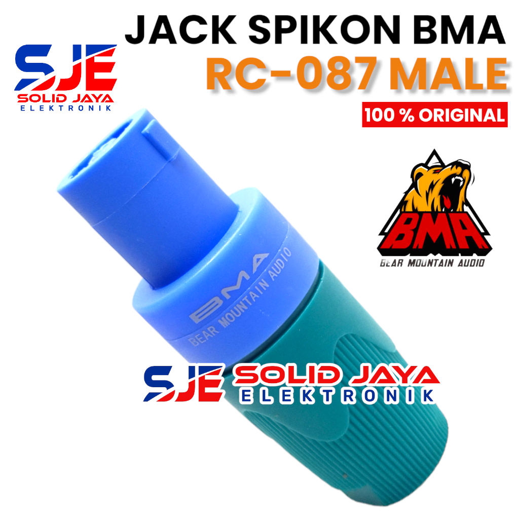 Jual JACK SPIKON BMA RC087 ASLI RC 087 JAK JEK JECK JAG PLUG SPEAKON ...