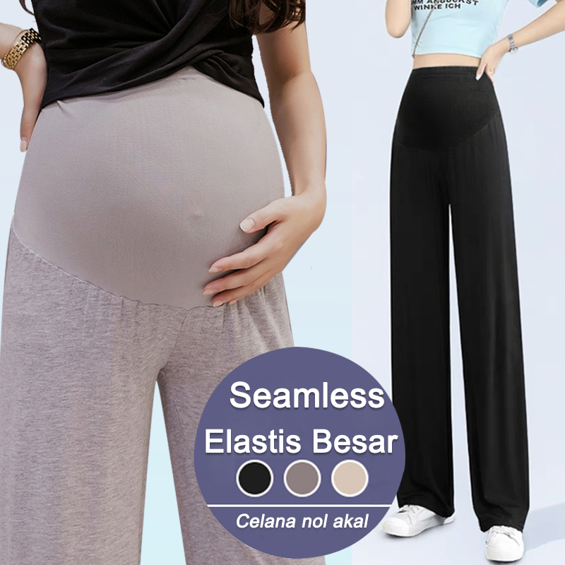 Jual Celana Kulot Hamil Ibu Hamil Celana longgar Wanita Bumil Maternity Jumbo Premium Nyaman ...