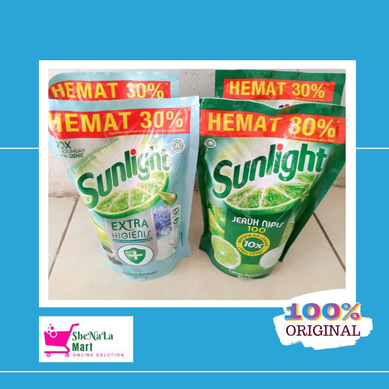 Jual sunlight sabun pencuci piring jeruk nipis 650ml | Shopee Indonesia