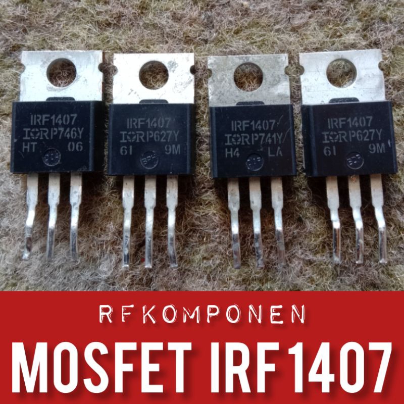 Jual MOSFET IRF 1407 ( 130A 75V ) | Shopee Indonesia