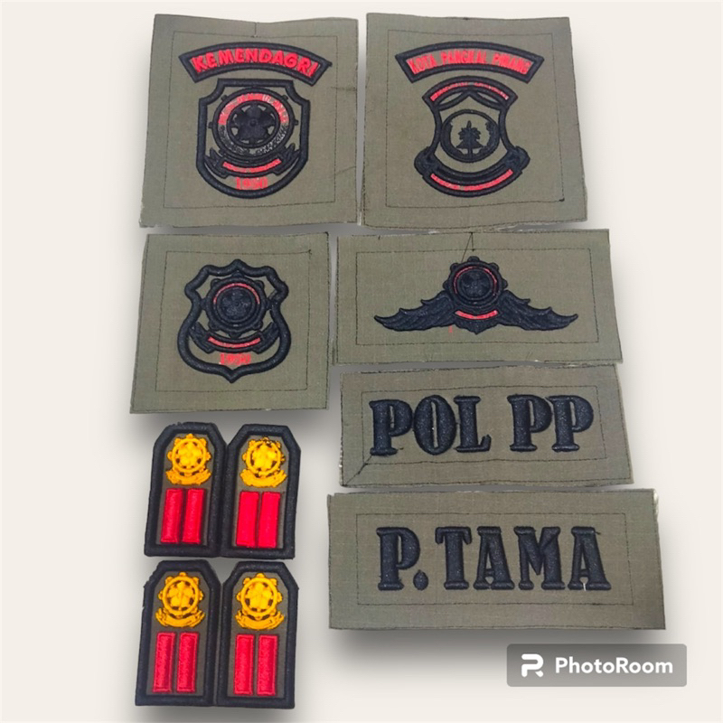 Jual Bordir Pol pp satpol po Runing | Shopee Indonesia