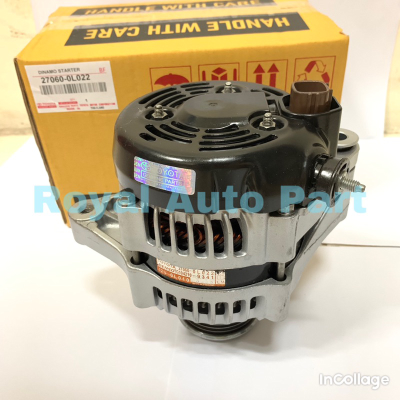 Jual Dinamo Amper Alternator Assy Innova 2KD Fortuner Hilux Vigo Diesel ...
