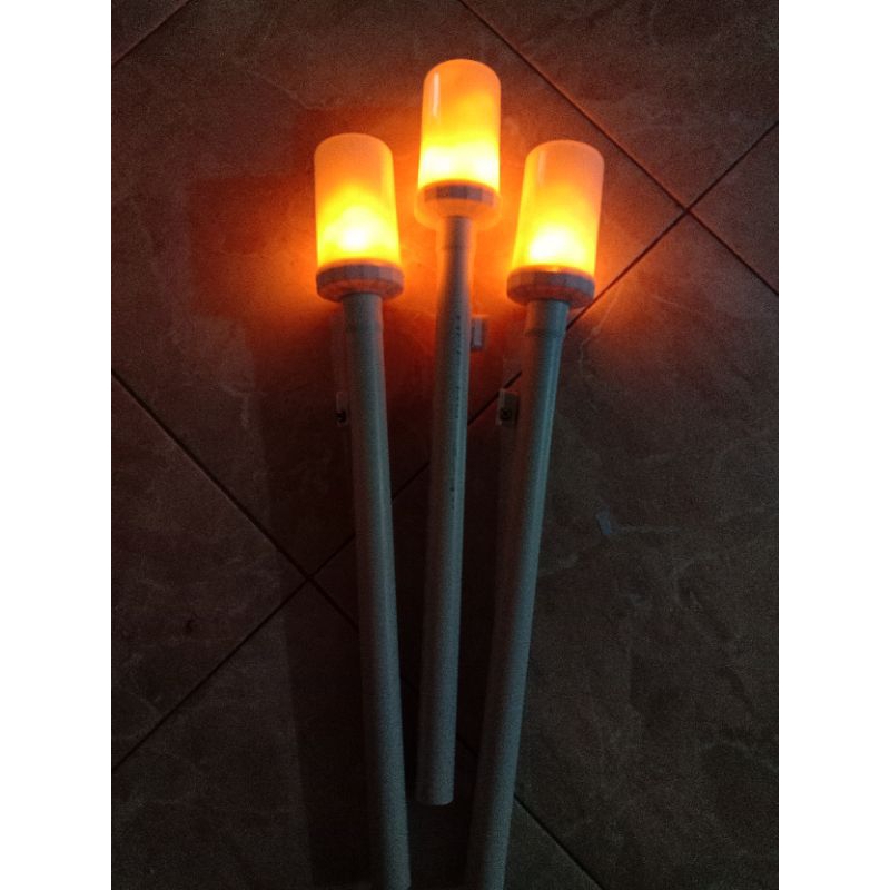Jual Obor Elektrik, Obor Modern Obor Nyala Api, Oncor Pawai | Shopee ...