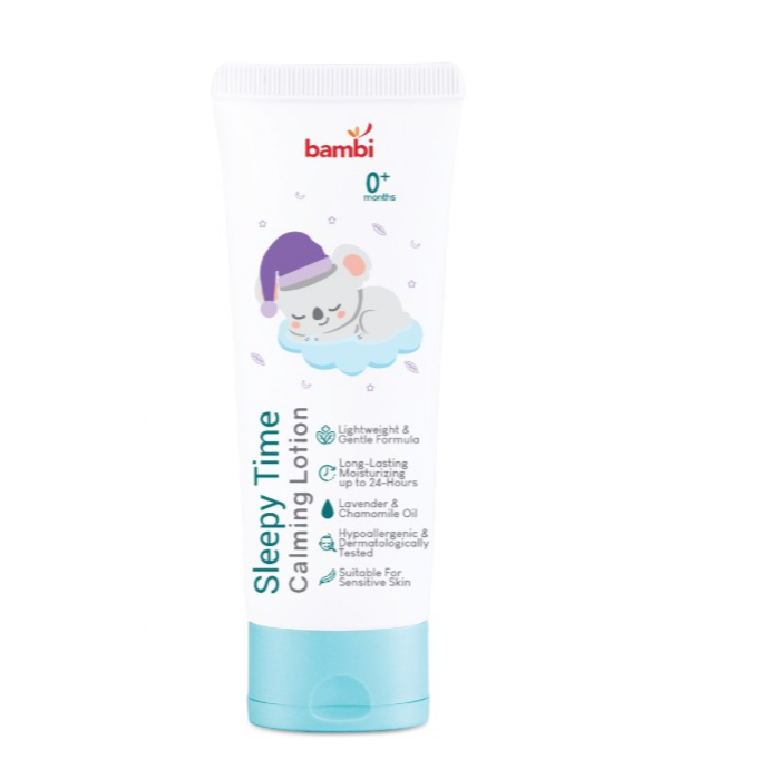 Jual Bambi Baby Sleepy Time Calming Lotion 100ml | Shopee Indonesia