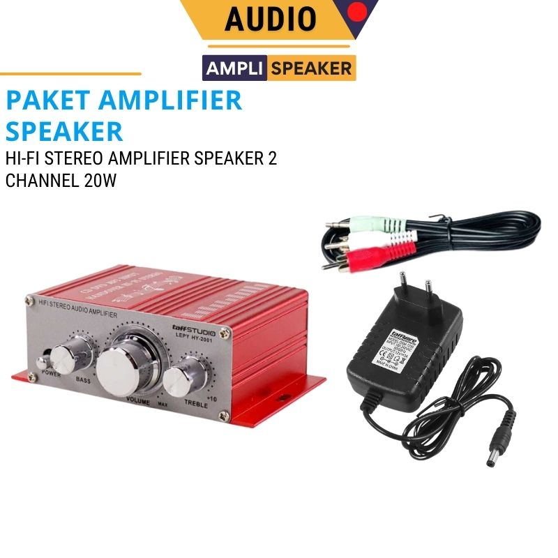 Jual New !! Power Amplifier Speaker Audio Mixer Stereo Mode 2 Channel ...