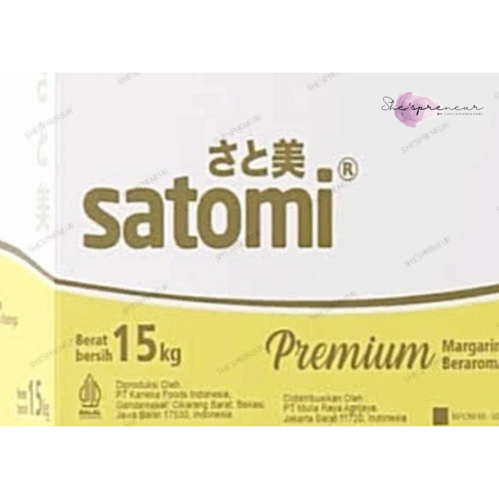 Jual Mentega Margarine Jepang Satomi Premium Repack 1 Kg | Shopee Indonesia