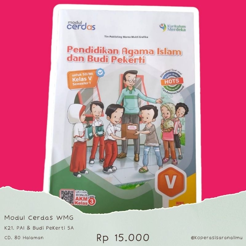 Jual Modul Ajar Pendidikan Agama Islam dan Budi Pekerti PAI Kelas 1 2 4 5 Semester 1 Kurikulum ...