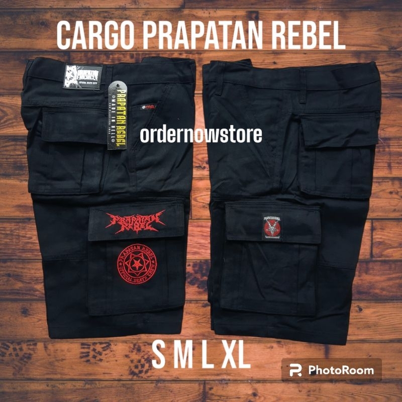 Jual best seller celana pendek cargo kempol pdl metal prapatan rebel ...
