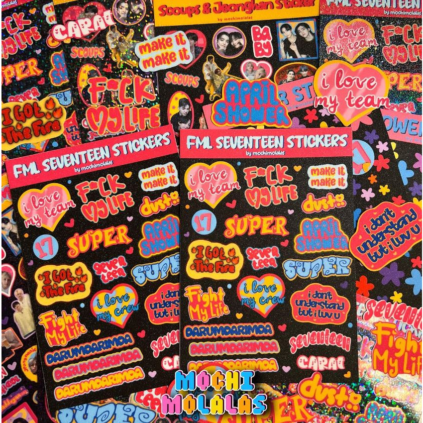 Jual Sticker FML by Mochimolalas BTS | Shopee Indonesia