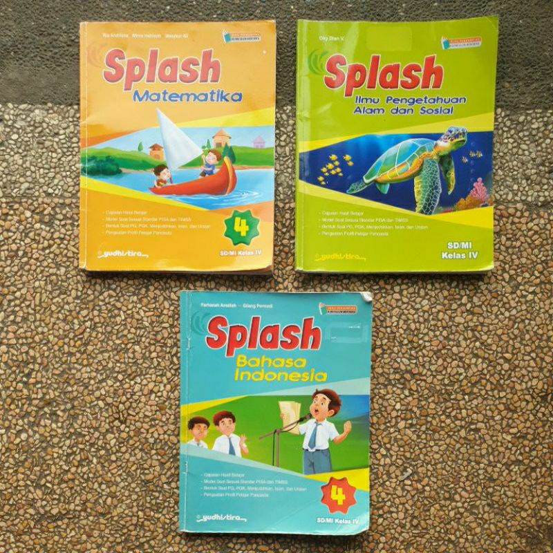 Jual Splash Matematika.Bahasa Indonesia.Pendidikan Pancasila Ipas Sd/Mi ...