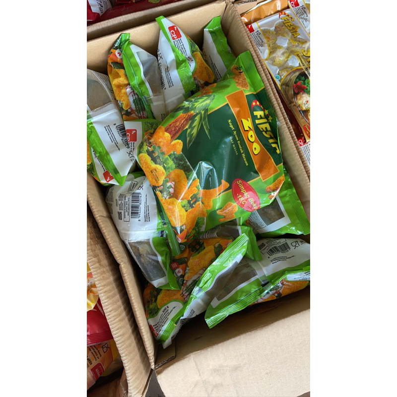 Jual Fiesta Naget / cheesy lover / nugget zoo / pizza abc / cheese 123 ...