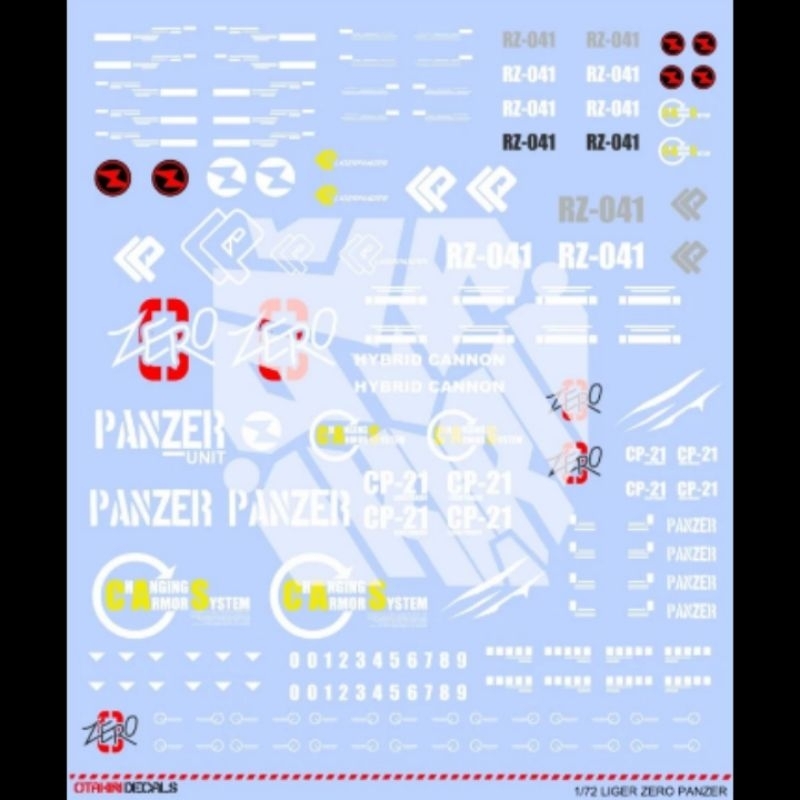 Jual LIGER ZERO PANZER DECAL 1/72 NON PRE CUT | Shopee Indonesia