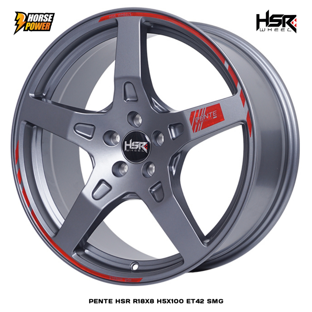 Jual Velg Mobil R18 • Hsr Wheel Pente • Untuk Mobil 5 Baut Roda ...