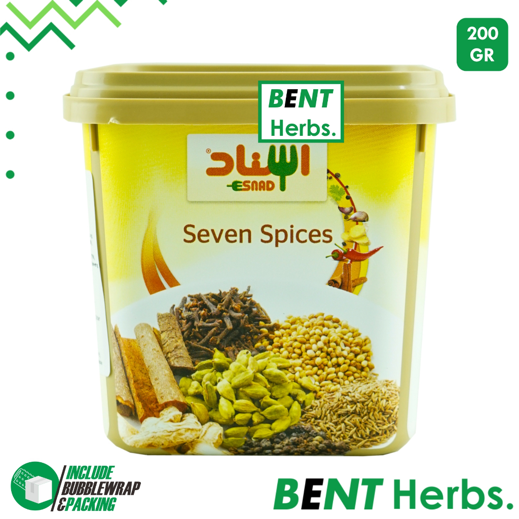 Jual Bumbu Masak Instant Lezat Esnad Seven Spices 7 Rempah 200 Gr Khas ...