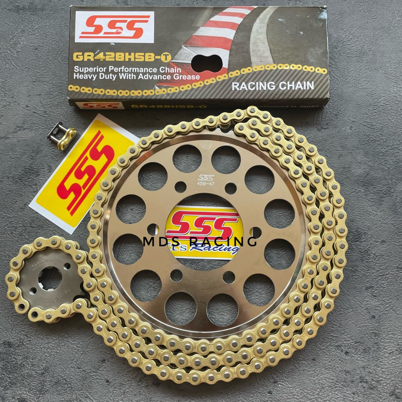 Jual Gear Gir Set SSS ORIGINAL 428 Cbr150R New Cbr150 K45N CB150X ...