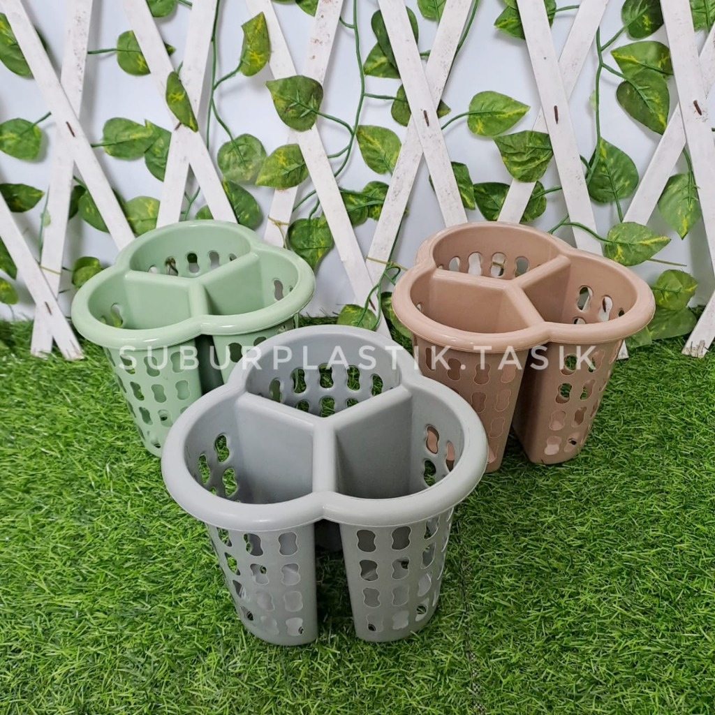Jual Paket 1 Lusin Tempat Sendok 3 Sekat Turbo Plast | Tempat Garpu ...