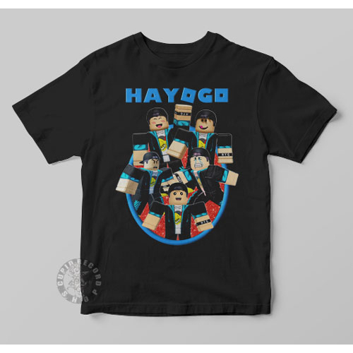 Jual Kaos Hayogo Robloxs Anak Baju Game Roblox DTG Hitam | Shopee Indonesia